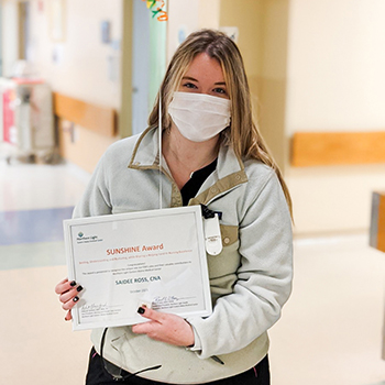 Sunshine Award - Northern Light Health