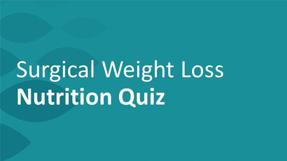 Nutrition After Weight Loss Surgery - Northern Light Health