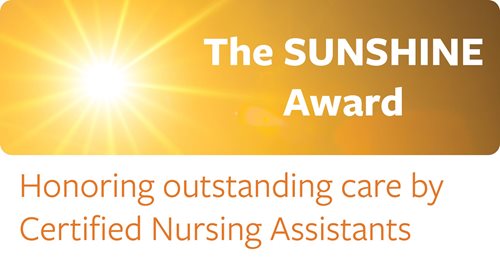 Sunshine Award - Northern Light Health