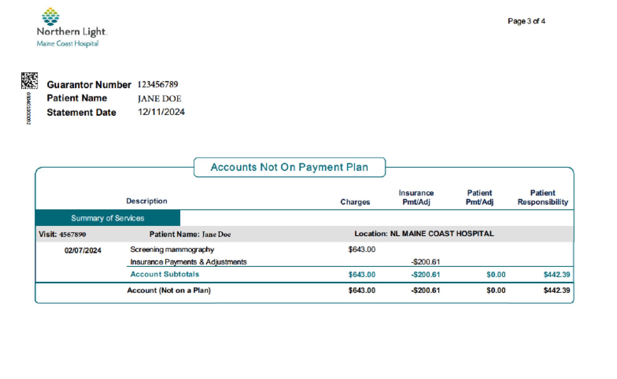 FlyWire Patient Billing (3) - Northern Light Health