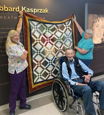 Local quilter makes quilts for cancer patients - Northern Light Mayo ...