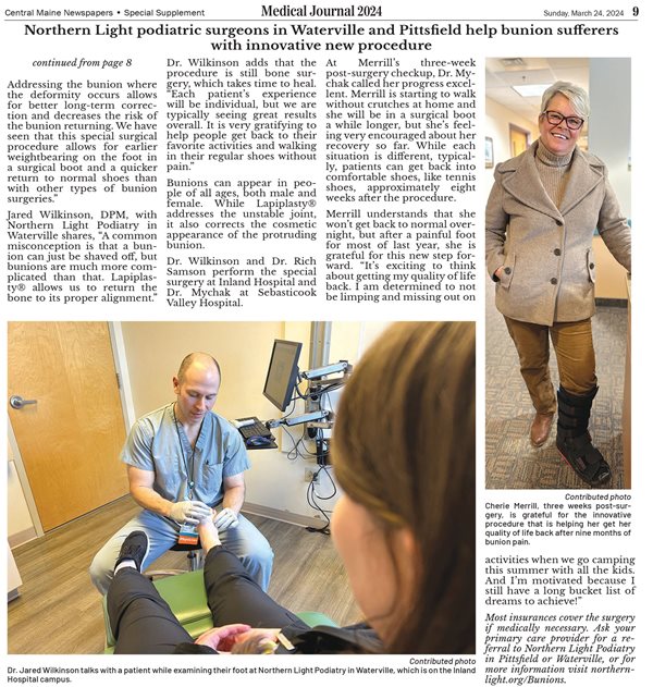 Medical Journal features Dr. Ashley Mychak - Northern Light Sebasticook ...